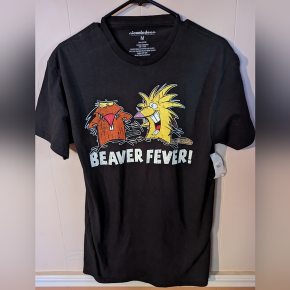 Nickelodeon | Shirts | The Angry Beavers Beaver Fever Adult Tshirt Size ...